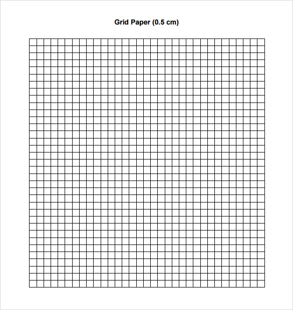 FREE 6 Grid Paper Templates In MS Word PDF