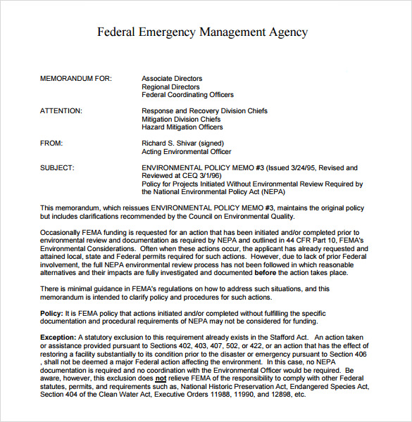 How To Write A Policy Memo Format How To Write A Business Memo Format 