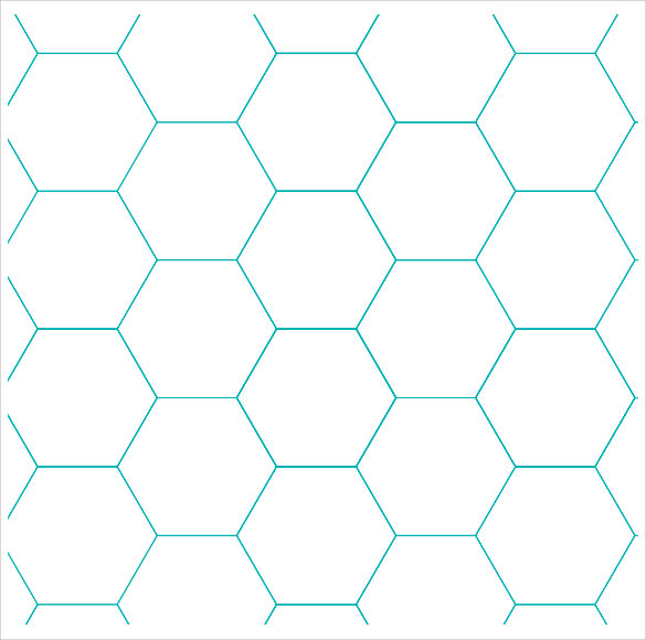 FREE 6 Sample Hexagon Graph Paper Templates In PDF PSD