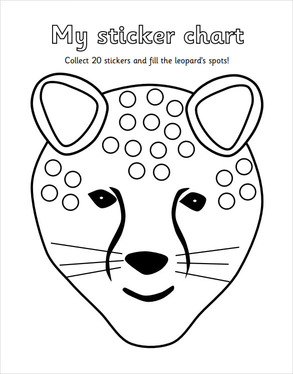 FREE 22 Sample Sticker Chart Templates In PDF MS Word