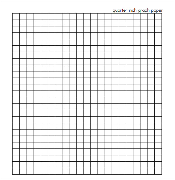 Free Printable Quarter Inch Graph Paper Free Printable Templates