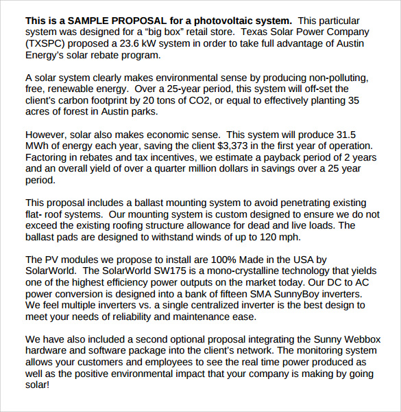 FREE 6 Sample Work Proposal Templates In PDF MS Word