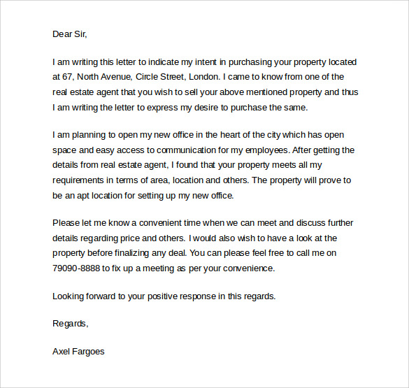 37 SAMPLE LETTER OF INTENT TO PURCHASE ASSETS INTENT LETTER SAMPLE 