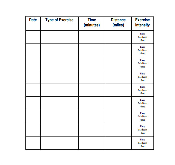 FREE 30 Sample Log Templates In PDF MS Word Excel