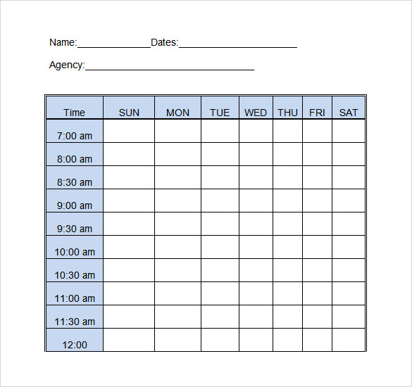 FREE 30 Sample Log Templates In PDF MS Word Excel