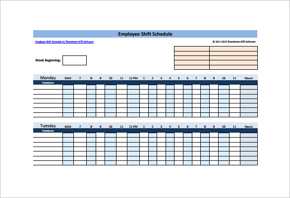 FREE 13 Sample Shift Schedules In PDF Excel