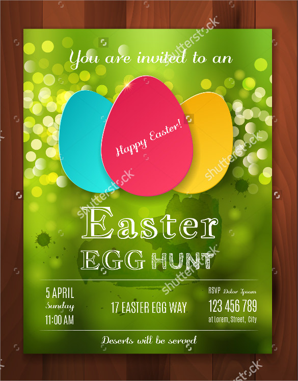 FREE 27 Easter Flyer Templates In EPS PSD Publisher InDesign 