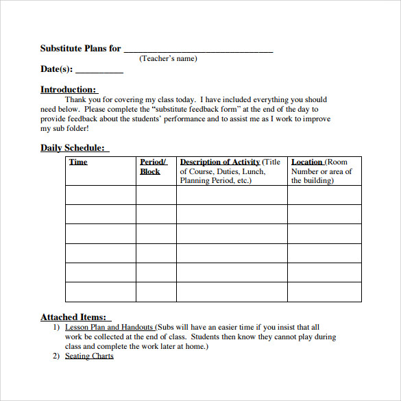 Klauuuudia Day Plan Template For Teachers