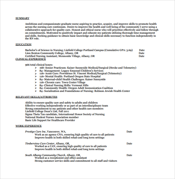 FREE 9 Sample Nurse Cover Letter Templates In PDF MS Word