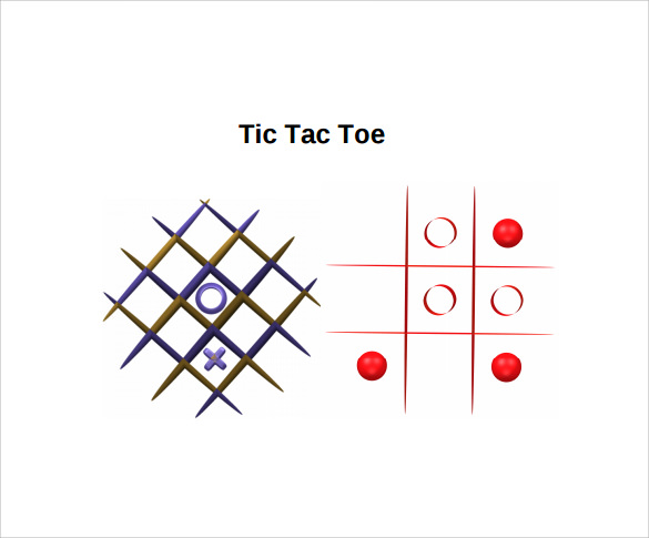 FREE 19 Tic Tac Toe Samples In PDF MS Word