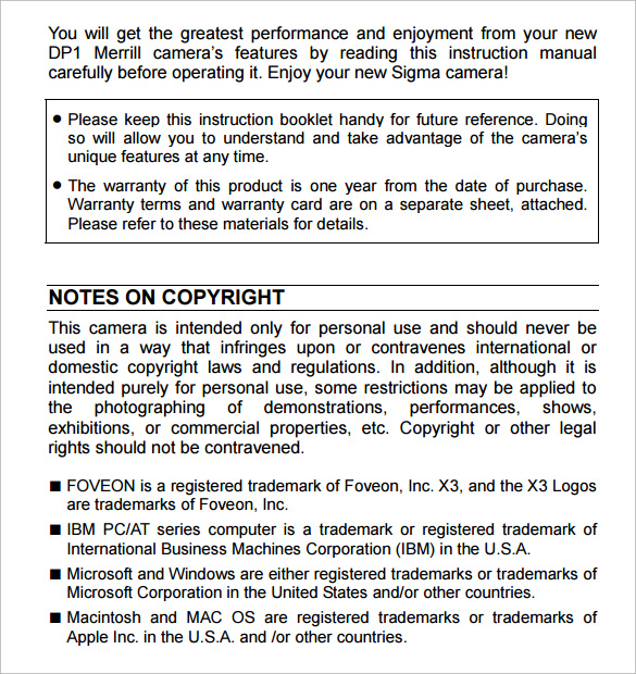 FREE 12 Sample User Manual Templates In PDF