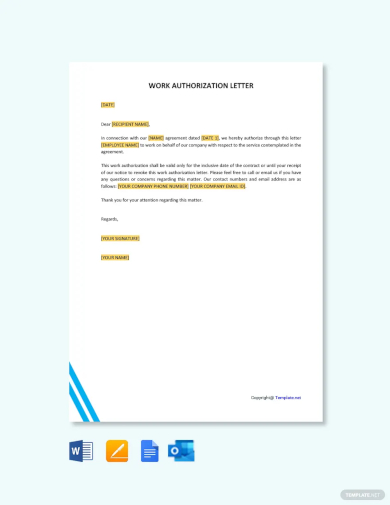 FREE 14 Sample Authorization Letter Templates In MS Word PDF