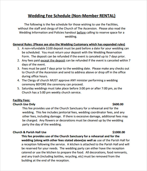 FREE 11 Sample Wedding Schedules In PDF MS Word Google Docs FREE 11 Sample Wedding Schedules In PDF MS Word Google Docs