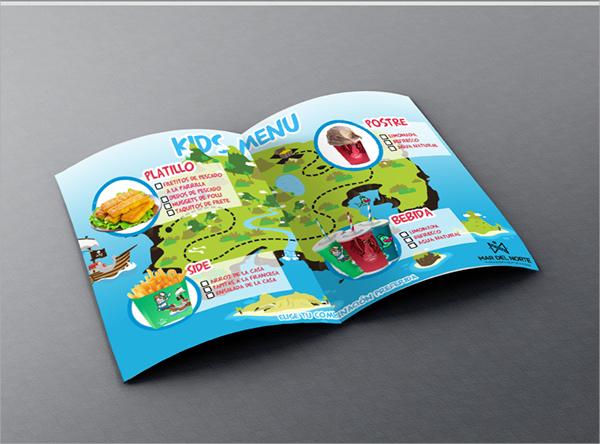 FREE 14+ Sample Kids Menu Templates in PSD | PDF