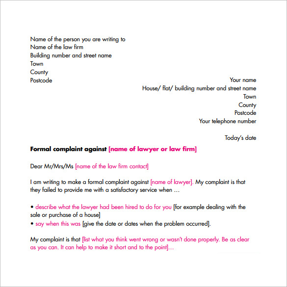 FREE 12 Formal Letter Format In PDF MS Word