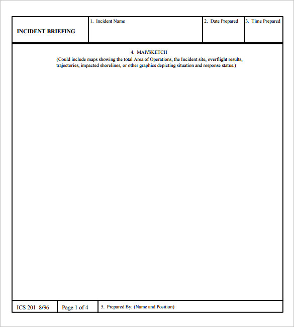 FREE 9 Sample Incident Action Plan Templates In PDF MS Word