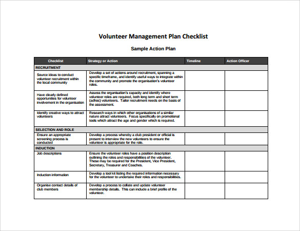 FREE 9 Sample Management Action Plan Templates In PDF MS Word