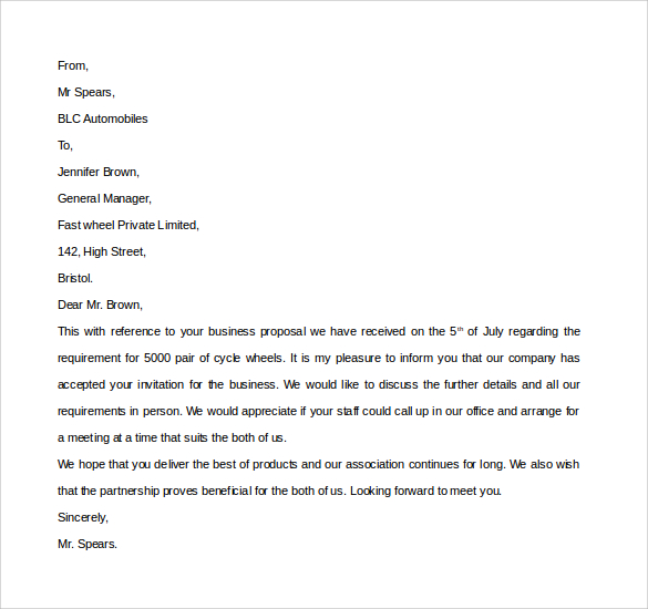 FREE 18 Business Invitation Letter Templates In PDF MS Word Google 
