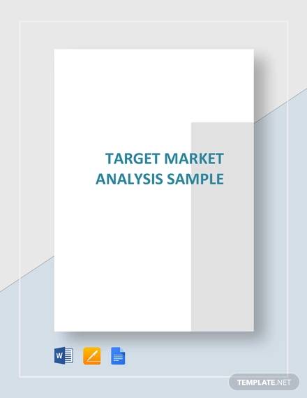 FREE 10 Target Market Analysis Samples In Google Docs MS Word 