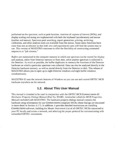FREE 8 Software Manual Templates In PDF MS Word