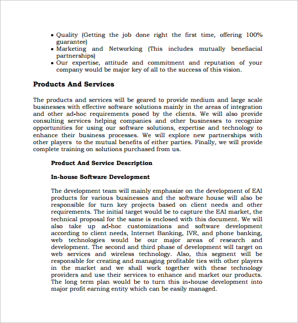 FREE 15 Sample Software Development Proposal Templates In PDF MS 