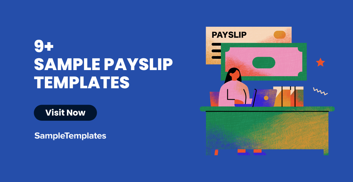 FREE 9+ Payslip Templates in PDF | MS Word