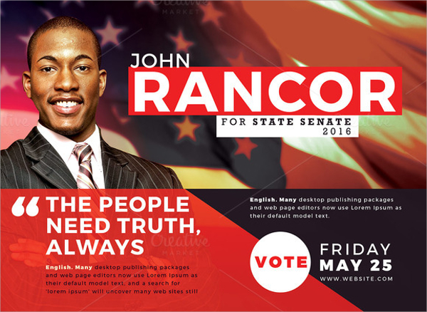 FREE 11 Political Flyer Templates In MS Word PSD AI Publisher 