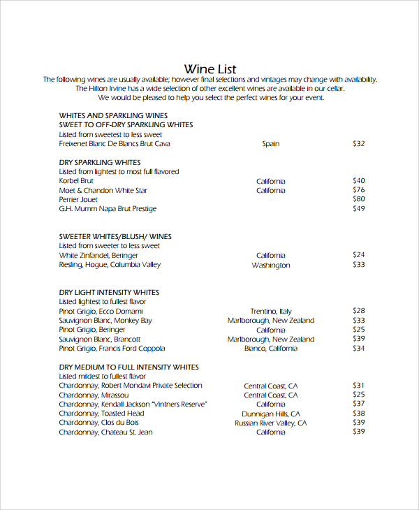 FREE 9 Sample Catering Business Plan Templates In PDF