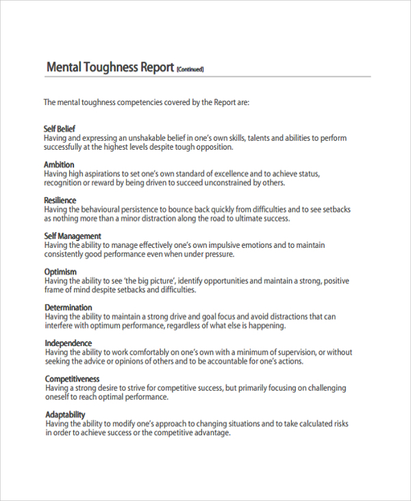 FREE 22 Sample Professional Report Templates In PDF MS Word