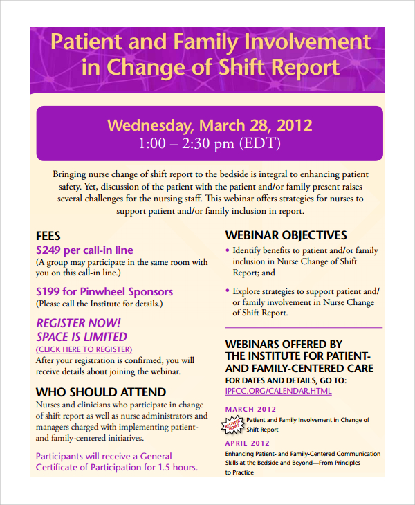 FREE 10 Shift Report Templates In MS Word PDF Pages