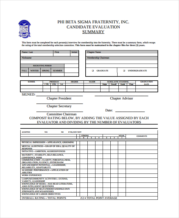 FREE 5 Sample Interview Summary Templates In PDF MS Word