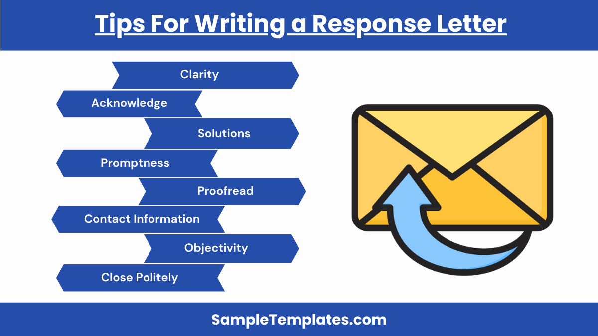 FREE 17+ Response Letter Samples & Templates in PDF, Word, Pages ...
