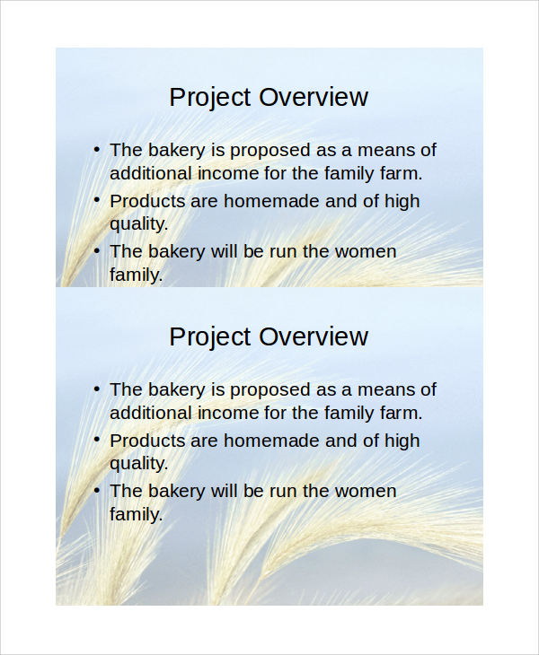FREE 18 Sample Bakery Business Plan Templates In MS Word PDF 