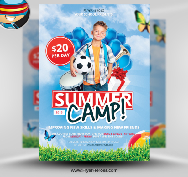 FREE 25+ Camp Flyer Templates in MS Word | PSD | AI | EPS