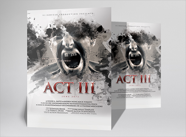 18+ Movie Flyers - PSD, Vector EPS, Word