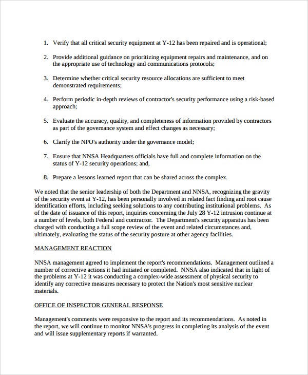 FREE 6 Sample Problem Report Templates In PDF