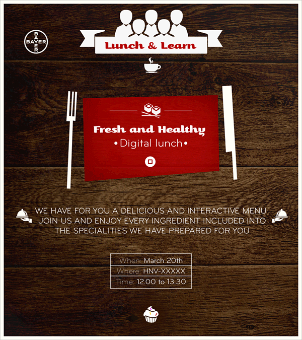 FREE 16 Lunch Invitation Templates In PSD EPS MS Word Apple 