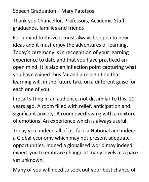 Nurse Graduation Speech Me Writing Essays