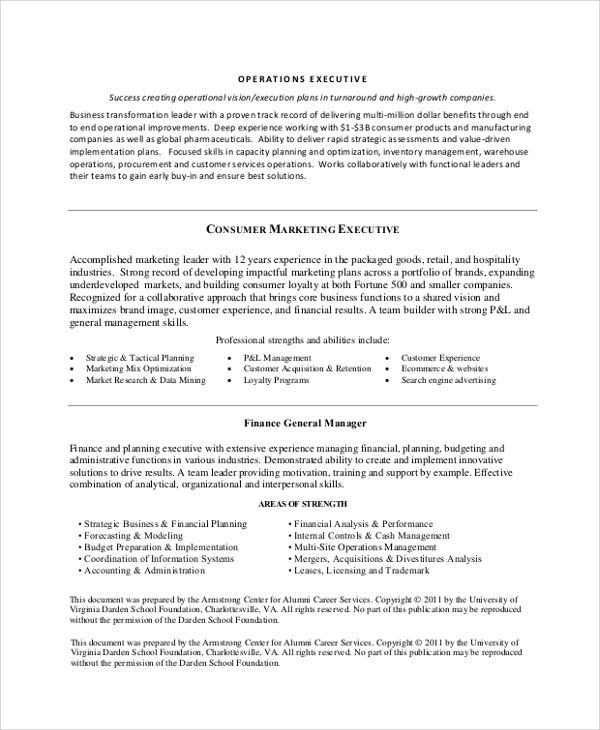 FREE 8 Sample Job Objective Statement Templates In PDF MS Word
