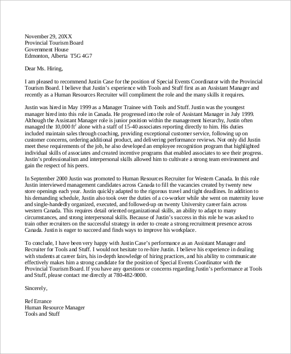 Simple Tips About Character Letter For Employee Impressive Career Objective Stepfeed