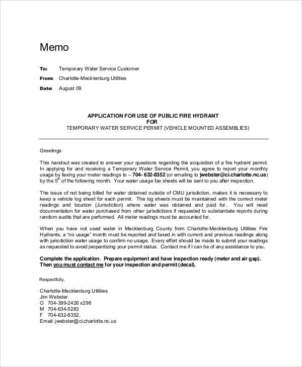 FREE 13 Sample Professional Memos In PDF MS Word Google Docs
