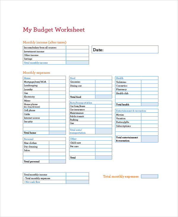 Homeowners Association Budget Template DocTemplates Homeowners Association Budget Template DocTemplates