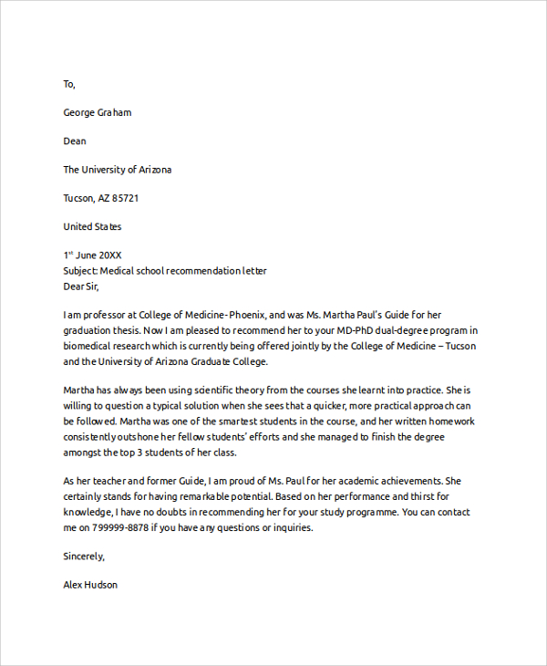 FREE 7 Letter Of Recommendation Samples In PDF MS Word FREE 7 Letter Of Recommendation Samples In PDF MS Word