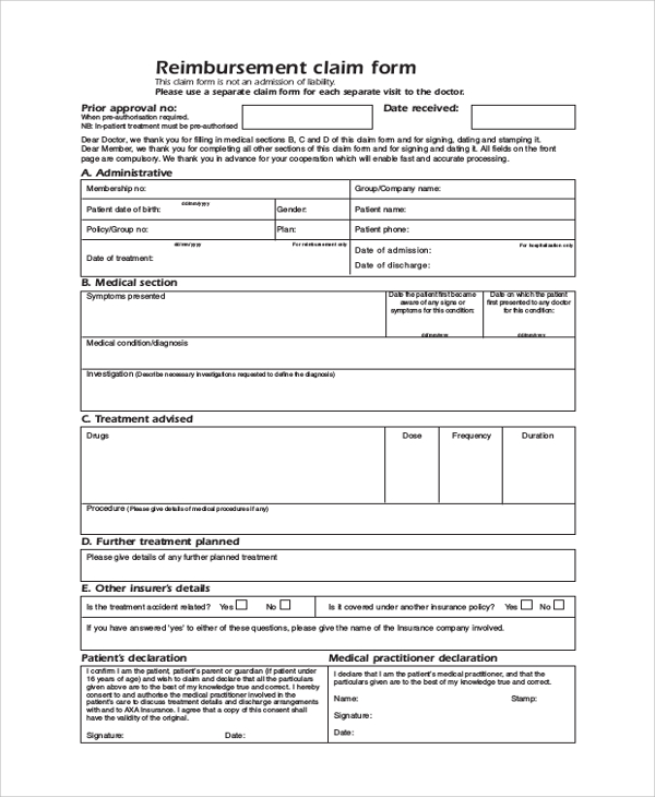 Employee Printable Return To Work Form