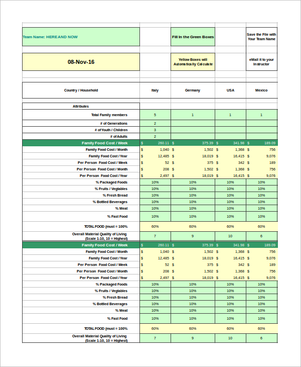FREE 19 Sample Data Analysis Templates In Excel