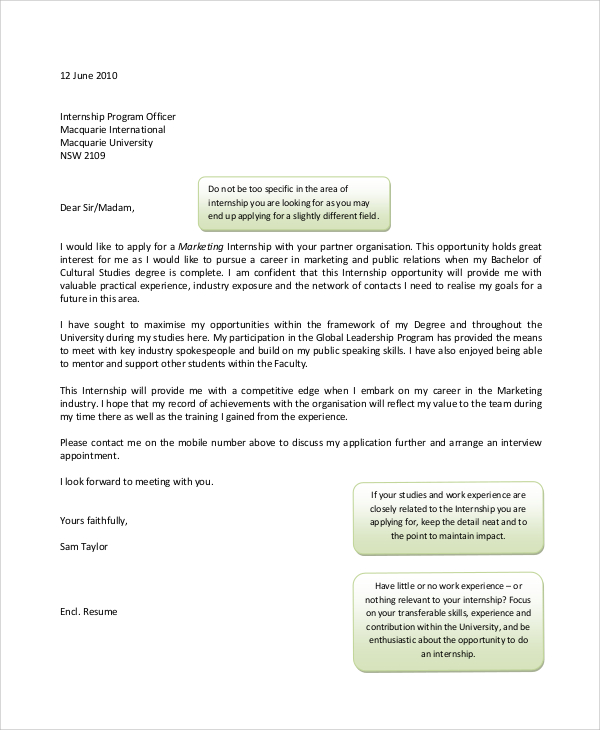 11 Successful Cover Letter Examples Cover Letter Example Cover