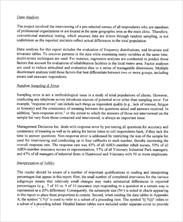 FREE 49 Sample Reports In MS Word PDF