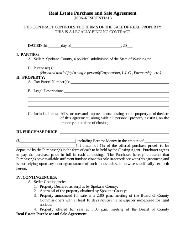 Yacht Purchase And Sale Agreement Template