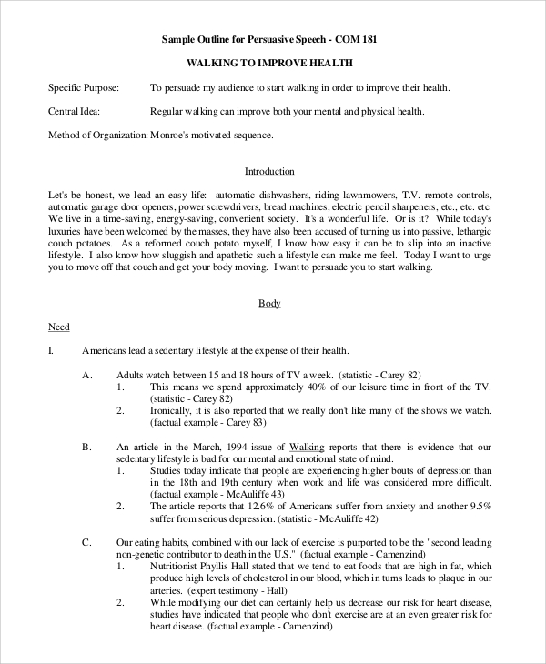 Persuasive Essay Steps Outline