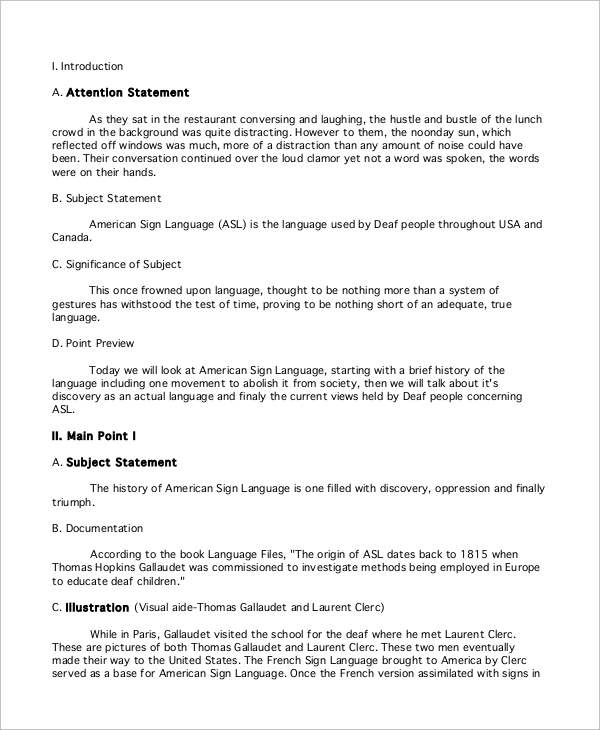 FREE 8 Informative Speech Samples In MS Word PDF FREE 8 Informative Speech Samples In MS Word PDF